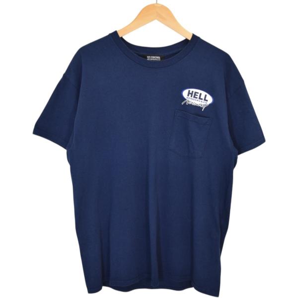 ヘルベンダース HELLBENDERS＆COロゴプリント ポケットTシャツ【ランク】「中古品・比較的綺麗な商品」【詳細説明】ヘルベンダースのロゴプリント ポケットTシャツです。【M/L/U】メンズ【表記サイズ】L【詳細サイズ】着丈：約71．...