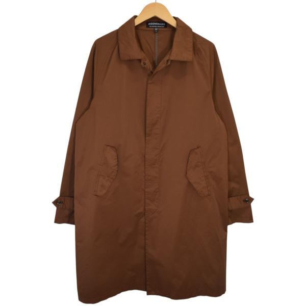 ムーンレイカーズ MOONRAKERSステンカラーコート【ランク】「中古品・比較的綺麗な商品」【詳細説明】ムーンレイカーズのステンカラーコートです。【M/L/U】メンズ【表記サイズ】L【詳細サイズ】着丈：約97ｃｍ裄丈：約86ｃｍ身幅：約5...
