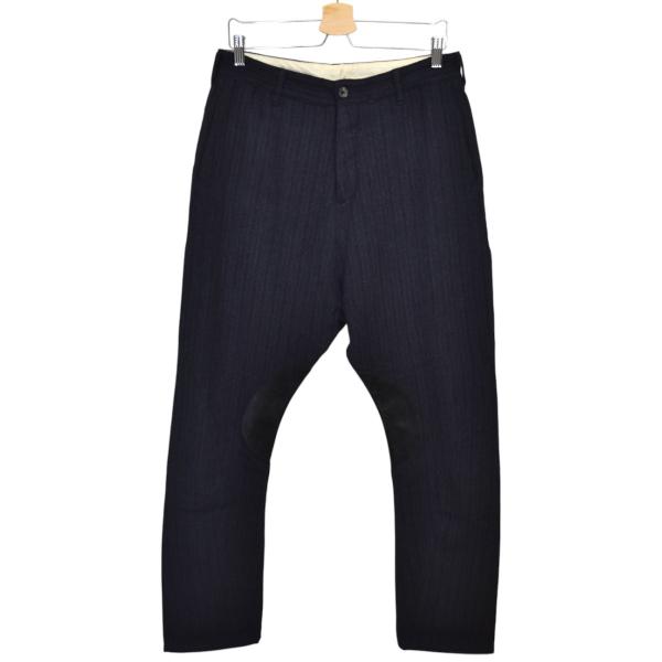 イサムカタヤマバックラッシュ ISAMU KATAYAMA BACKLASHカウレザー切替ウールサルエルパンツ 1291-01【ランク】「中古品・比較的綺麗な商品」【詳細説明】イサムカタヤマバックラッシュのカウレザー切替ウールサルエルパンツ...