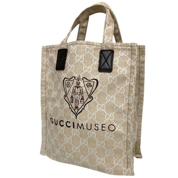 グッチ GUCCIGUCCI MUSEOミュゼオミュージアム限定GGキャンバストートバッグ 90周年限定 283414【ランク】「中古品・比較的綺麗な商品」【詳細説明】グッチのGUCCI MUSEOミュゼオミュージアム限定GGキャンバストー...