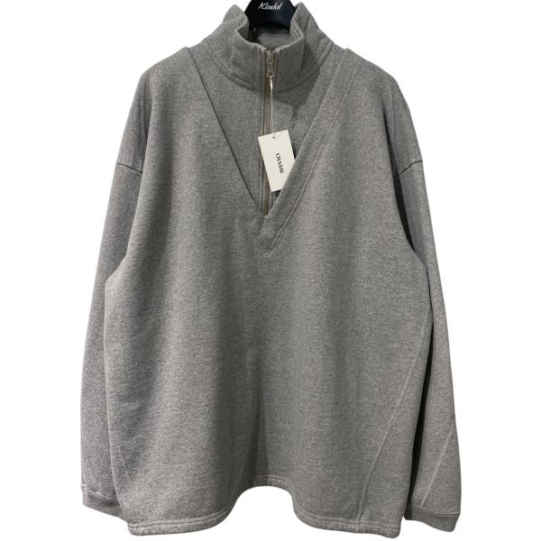 チェイス CHASSE25AW NECK PO-CTNオーバーサイズハーフZIP裾ドローコードスウェット【ランク】「新古品・タグ付きや未使用に近いUSED品」【詳細説明】チェイスの25AW NECK PO-CTNオーバーサイズハーフZIP裾...