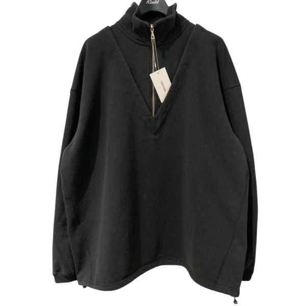チェイス CHASSE25AW NECK PO-CTNオーバーサイズハーフZIP裾ドローコードスウェット【ランク】「新古品・タグ付きや未使用に近いUSED品」【詳細説明】チェイスの25AW NECK PO-CTNオーバーサイズハーフZIP裾...