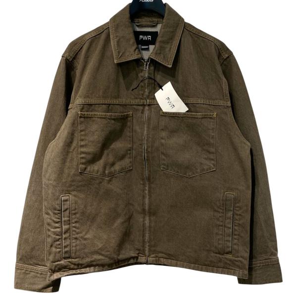 プア PWA(Progressive Workers Association)25AW DENIM ZIP-UP JKTデニムZIPウォッシュ加工ジャケット【ランク】「中古品・比較的綺麗な商品」【詳細説明】プアの25AW DENIM ZIP...