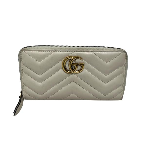 グッチ GUCCIマーモント ジップアラウンドウォレット 長財布 443123・2149【ランク】「中古品・比較的綺麗な商品」【詳細説明】グッチのマーモント ジップアラウンドウォレット 長財布 443123・2149です。【M/L/U】レデ...