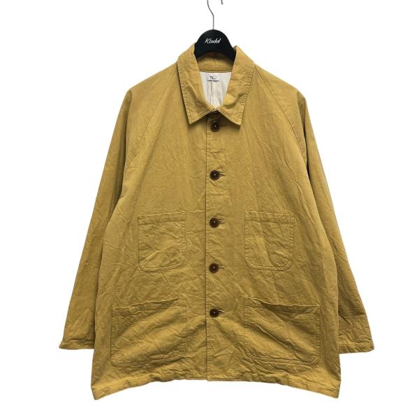 ダル Dhalカバーオールジャケット【ランク】「中古品・比較的綺麗な商品」【詳細説明】ダルのカバーオールジャケットです。【M/L/U】メンズ【表記サイズ】M【詳細サイズ】着丈：約76ｃｍ裄丈：約86ｃｍ身幅：約62ｃｍ裾幅：約64ｃｍ【付属...