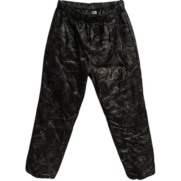 ポストオーバーオールズ POST O’ALLSnylon forest camo gray jungle 中綿パンツ【ランク】「中古品・比較的綺麗な商品」【詳細説明】ポストオーバーオールズのnylon forest camo gray ju...