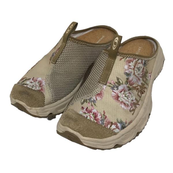 サロモン×ビームス SALOMON×BEAMS花柄スリッポンサンダル RX SLIDE 3．0 FLOWERS RXスライド3．0フラワーズ 474207【ランク】「中古品・汚れ、ダメージのある商品」【詳細説明】サロモン×ビームスの花柄スリ...