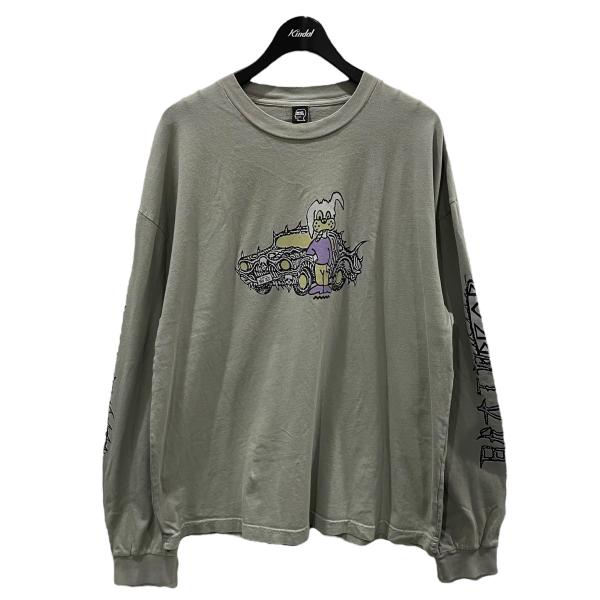 ブレインデッド BRAIN DEADプリントカットソー Bio Dog Long Sleeve T-Shirt バイオドッグロングスリーブティーシャツ【ランク】「中古品・比較的綺麗な商品」【詳細説明】ブレインデッドのプリントカットソー Bi...