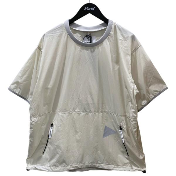 アンドワンダー and wander23SS パッカブル半袖トップス PERTEX wind T パーテックス ウィンド ティー 574-3121039【ランク】「中古品・比較的綺麗な商品」【詳細説明】アンドワンダーの23SS パッカブル半...