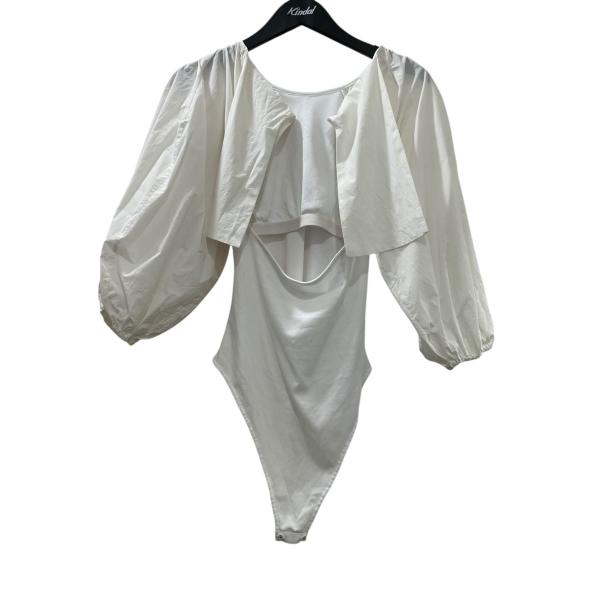 ラインヴァンド LEINWANDETucked Sleeve Bodysuits カットソー 0223010401【ランク】「中古品・比較的綺麗な商品」【詳細説明】ラインヴァンドのTucked Sleeve Bodysuits カットソー ...