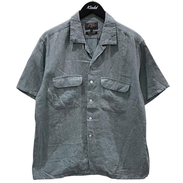 ビームスプラス BEAMS PLUS25SS オープンカラーリネン半袖シャツ Open Collar 1／40 Linen 38-01-0192-139【ランク】「中古品・比較的綺麗な商品」【詳細説明】ビームスプラスの25SS オープンカラ...