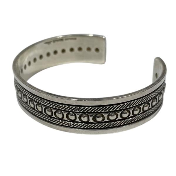 ホーボー hoboシルバーバングル Droplets Silver Bracelet Narrow ドロップレッツ シルバー ブレスレット ナロー Stanley Parker スタンレーパーカー ナバホ族【ランク】「中古品・比較的綺麗な商...