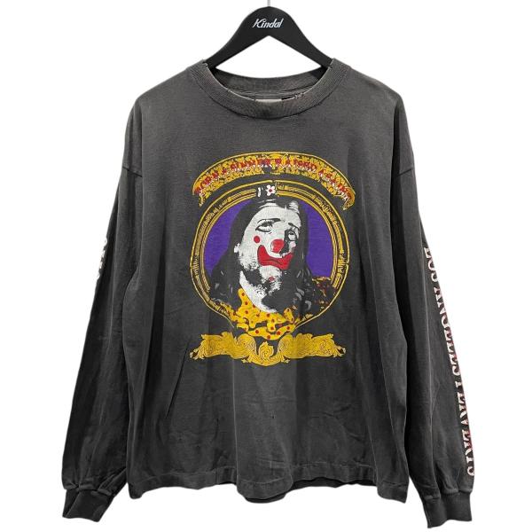 セントマイケル×ボーン X レイズド SAINT MICHAEL×BORN X RAISED24AW 加工長袖カットソー BR_LS TEE ／ BORN SAINT SM-YS1-0000-C40【ランク】「中古品・比較的綺麗な商品」【詳...