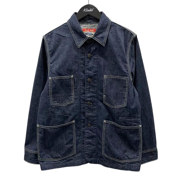 ウエス UESデニムカバーオール DENIM COVER ALLS【ランク】「中古品・比較的綺麗な商品」【詳細説明】ウエスのデニムカバーオール DENIM COVER ALLSです。【M/L/U】メンズ【表記サイズ】1【詳細サイズ】着丈：約...