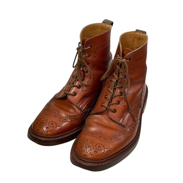 トリッカーズ Tricker’sレザーブーツ 2508【ランク】「中古品・汚れ、ダメージのある商品」【詳細説明】トリッカーズのレザーブーツ 2508です。【M/L/U】メンズ【表記サイズ】8【詳細サイズ】全高　　　：約17ｃｍヒールの高さ：...