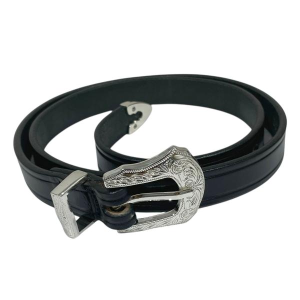 トリーレザー tory leatherレザーベルト 3／4 inch 3-Piece Silver Buckle Set Belt 2244【ランク】「中古品・比較的綺麗な商品」【詳細説明】トリーレザーのレザーベルト 3／4 inch 3-...