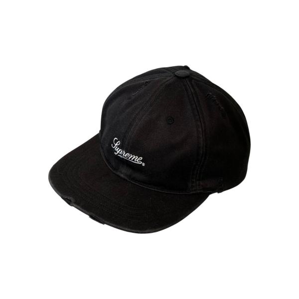 シュプリーム Supreme25AW Distressed Script 6-Panel キャップ H9FW25【ランク】「中古品・比較的綺麗な商品」【詳細説明】シュプリームの25AW Distressed Script 6-Panel キ...