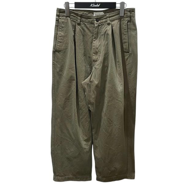 スティルバイハンド STILL BY HANDコットンギャバジンタックパンツ Cotton Gabardine Tuck Pants PT01211【ランク】「中古品・比較的綺麗な商品」【詳細説明】スティルバイハンドのコットンギャバジンタッ...