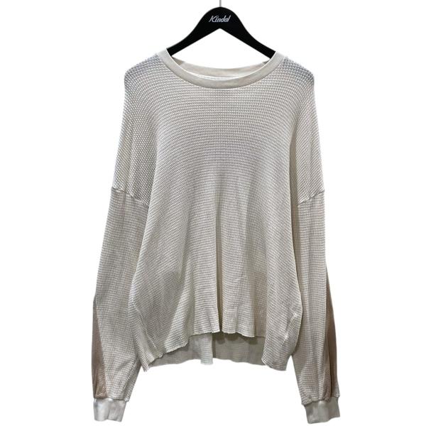 ロトル ROTOL25SS メッシュ切替ワッフルカットソー MILD WAFFLE SWITCH LONG SLEEVE TEE マイルド ワッフル スイッチ ロング スリーブ ティー R25SSCNY09【ランク】「中古品・比較的綺麗な商...