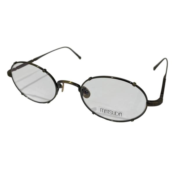 マツダ MATSUDA25SS 眼鏡 M3150【ランク】「中古品・比較的綺麗な商品」【詳細説明】マツダの25SS 眼鏡 M3150です。【M/L/U】メンズ【表記サイズ】50□22-145【詳細サイズ】フレーム幅：約14ｃｍ高さ　　　：約...