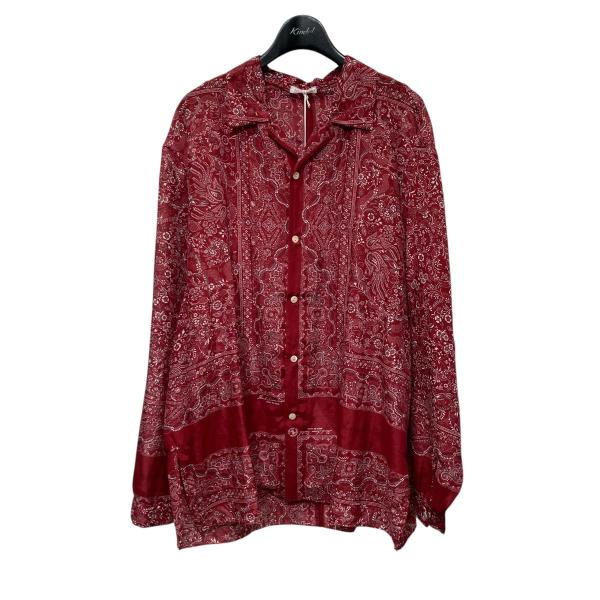 ナイスネス NICENESS25SS バンダナシャツ NN-3701Y15 JAMET【ランク】「新古品・タグ付きや未使用に近いUSED品」【詳細説明】ナイスネスの25SS バンダナシャツ NN-3701Y15 JAMETです。【M/L/U...
