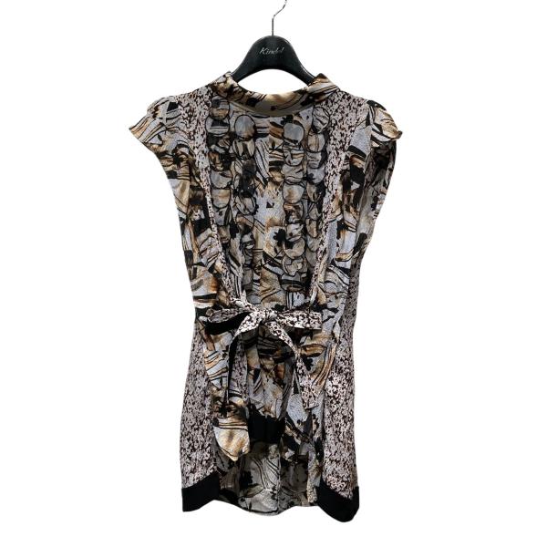 スリーワンフィリップリム 3．1 phillip lim24AW 総柄シルクノースリーブブラウス P242-20398RLT【ランク】「中古品・比較的綺麗な商品」【詳細説明】スリーワンフィリップリムの24AW 総柄シルクノースリーブブラウス...