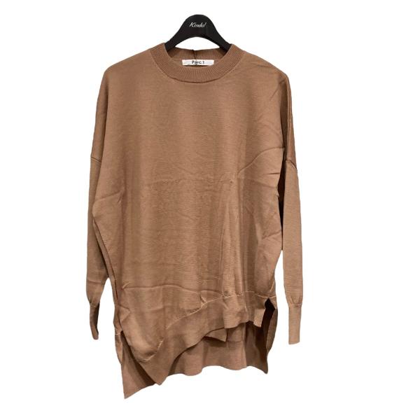 パルクアン Parc．1スリットニット 105-081303【ランク】「新古品・タグ付きや未使用に近いUSED品」【詳細説明】パルクアンのスリットニット 105-081303です。【M/L/U】レディース【表記サイズ】1【詳細サイズ】着丈：...