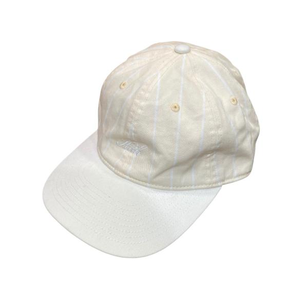 キス KITHScript Pinstripe Cap ロゴ刺繍ストライプキャップ【ランク】「中古品・比較的綺麗な商品」【詳細説明】キスのScript Pinstripe Cap ロゴ刺繍ストライプキャップです。【M/L/U】ユニセックス【...