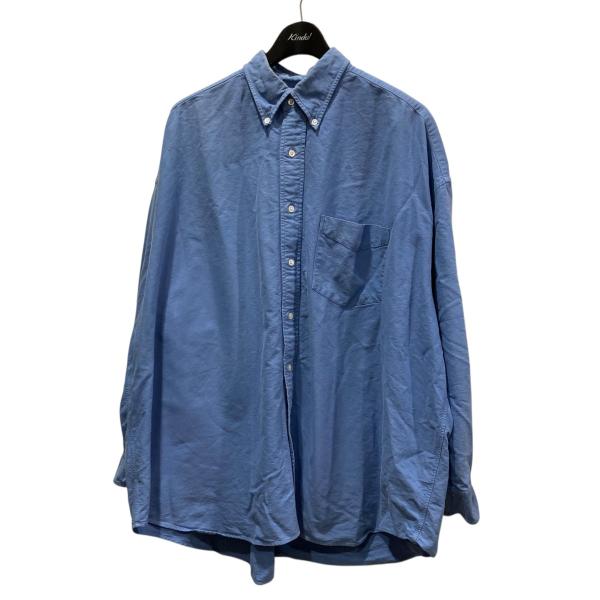 グラフペーパー Graphpaper22AW Oxford Oversized B．D Shirt ボタンダウンシャツ【ランク】「中古品・汚れ、ダメージのある商品」【詳細説明】グラフペーパーの22AW Oxford Oversized B．...