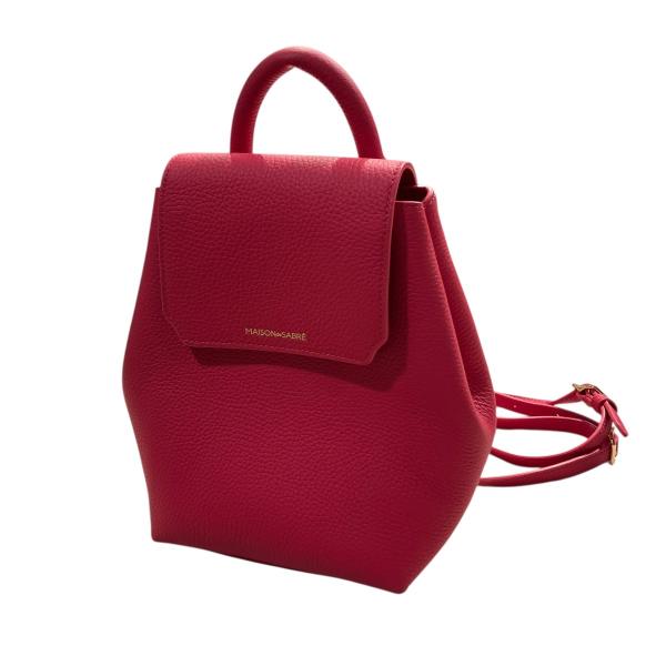 メゾン ド サブレ MAISON de SABREレザーバックパック【ランク】「中古品・比較的綺麗な商品」【詳細説明】メゾン ド サブレのレザーバックパックです。【M/L/U】レディース【表記サイズ】記載なし【詳細サイズ】縦幅：約23ｃｍ横...