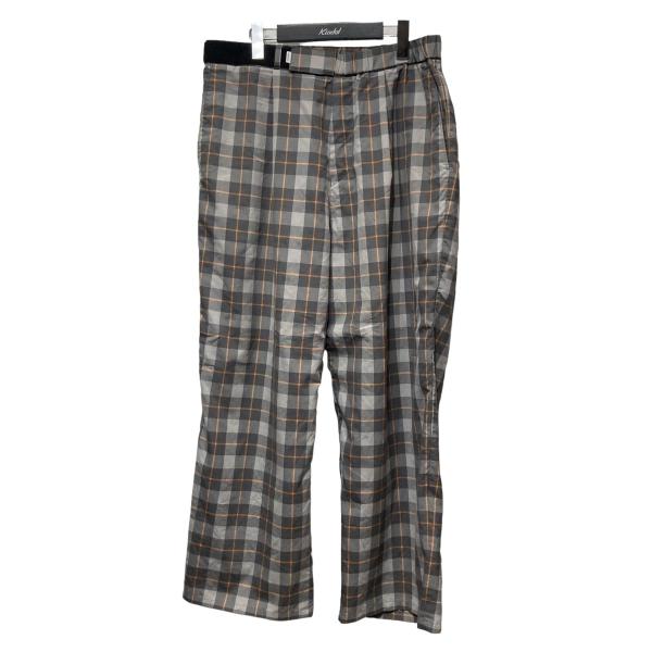 グラフペーパー Graphpaperチェックシェフパンツ GM203-40057【ランク】「中古品・汚れ、ダメージのある商品」【詳細説明】グラフペーパーのチェックシェフパンツ GM203-40057です。【M/L/U】メンズ【表記サイズ】F...