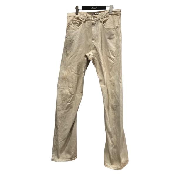 ネバーフォーゲット NVRFRGT3D TWIST JEANS ツイストデニムパンツ NF232P05B【ランク】「中古品・汚れ、ダメージのある商品」【詳細説明】ネバーフォーゲットの3D TWIST JEANS ツイストデニムパンツ NF2...