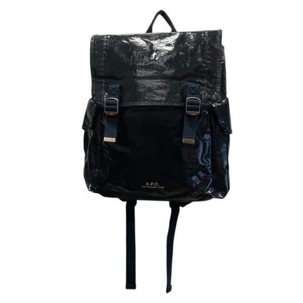 アーペーセー A．P．C．コーティングバックパック【ランク】「中古品・汚れ、ダメージのある商品」【詳細説明】アーペーセーのコーティングバックパックです。【M/L/U】ユニセックス【詳細サイズ】縦幅：約33ｃｍ横幅：約32ｃｍマチ：約12ｃｍ...