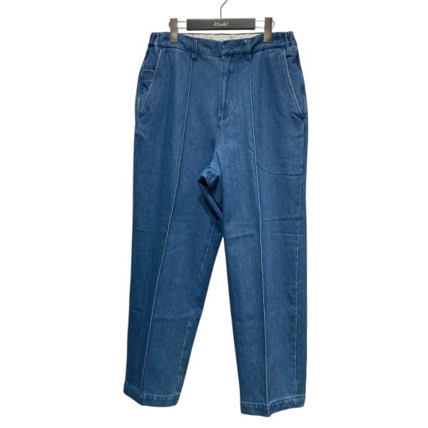 プア×ビームス PWA×BEAMSHigh Twist Denim Slacks デニムスラックス P04K001-PT01【ランク】「中古品・比較的綺麗な商品」【詳細説明】プア×ビームスのHigh Twist Denim Slacks デ...