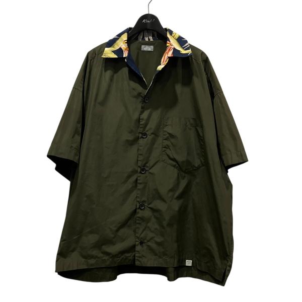 カラー／ビーコン kolor／BEACON襟アロハ柄半袖シャツ 21SBM-B04140【ランク】「中古品・汚れ、ダメージのある商品」【詳細説明】カラー／ビーコンの襟アロハ柄半袖シャツ 21SBM-B04140です。【M/L/U】メンズ【表...