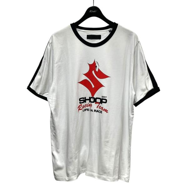シュープ shoop22SS レーシングデザインリンガーTシャツ【ランク】「中古品・比較的綺麗な商品」【詳細説明】シュープの22SS レーシングデザインリンガーTシャツです。【M/L/U】メンズ【表記サイズ】XL【詳細サイズ】着丈：約71ｃ...