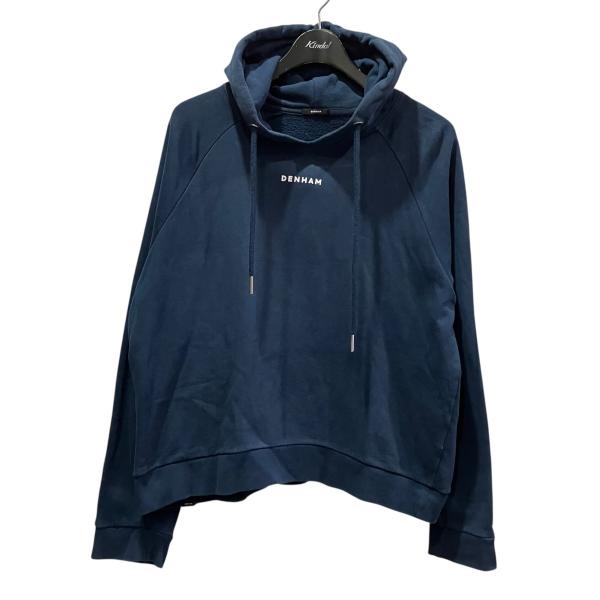 デンハム DenhamGLASS HOODY EBB ロゴプリントプルオーバーパーカー 28200-4-60011【ランク】「中古品・比較的綺麗な商品」【詳細説明】デンハムのGLASS HOODY EBB ロゴプリントプルオーバーパーカー ...