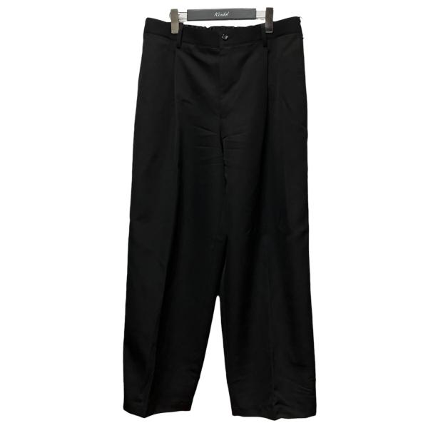 グラフペーパー GraphpaperScale Off Wool Wide Slacks ワイドスラックススラックス GM254-40041B【ランク】「中古品・比較的綺麗な商品」【詳細説明】グラフペーパーのScale Off Wool W...