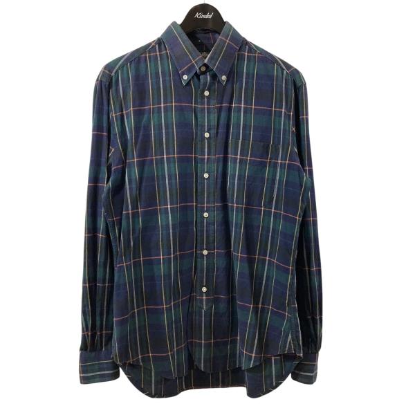 ギットマンブラザーズ GITMAN BROSチェック 長袖シャツ【ランク】「中古品・比較的綺麗な商品」【詳細説明】ギットマンブラザーズのチェック 長袖シャツです。【M/L/U】メンズ【表記サイズ】15 1/2【詳細サイズ】着丈：約78ｃｍ肩...