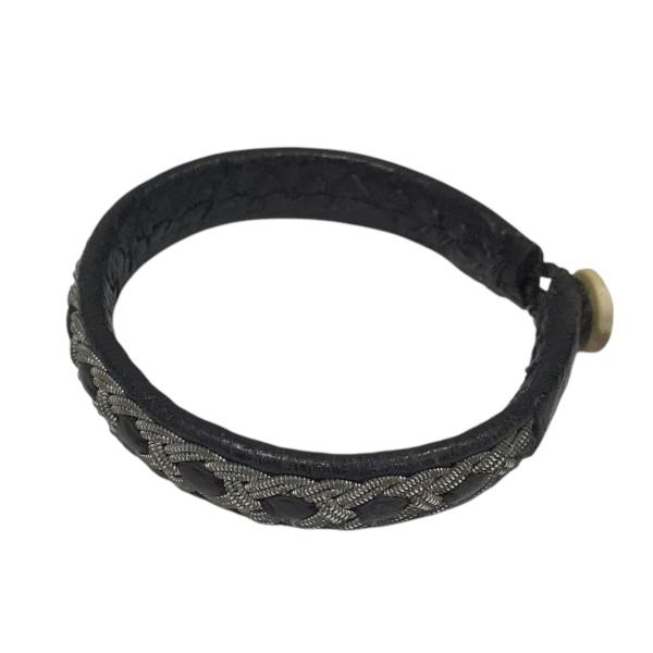 マリアルドマン Maria Rudmanレザーブレスレット【ランク】「中古品・比較的綺麗な商品」【詳細説明】マリアルドマンのレザーブレスレットです。【M/L/U】レディース【詳細サイズ】全長：約17ｃｍ幅：約1ｃｍ【付属品】なし【ダメージ】...