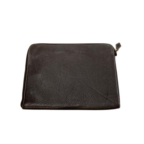 シセイ Ciseiクラッチバッグ【ランク】「中古品・汚れ、ダメージのある商品」【詳細説明】シセイのクラッチバッグです。【M/L/U】メンズ【詳細サイズ】縦幅：約22ｃｍ横幅：約28ｃｍマチ：約1ｃｍ【付属品】なし【ダメージ】内側に汚れがござ...