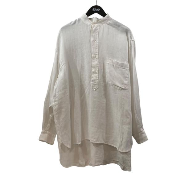 コモリ COMOLIプルオーバーシャツ V01-02018【ランク】「中古品・比較的綺麗な商品」【詳細説明】コモリのプルオーバーシャツ V01-02018です。【M/L/U】メンズ【表記サイズ】3【詳細サイズ】着丈：約86ｃｍ肩幅：約54ｃ...