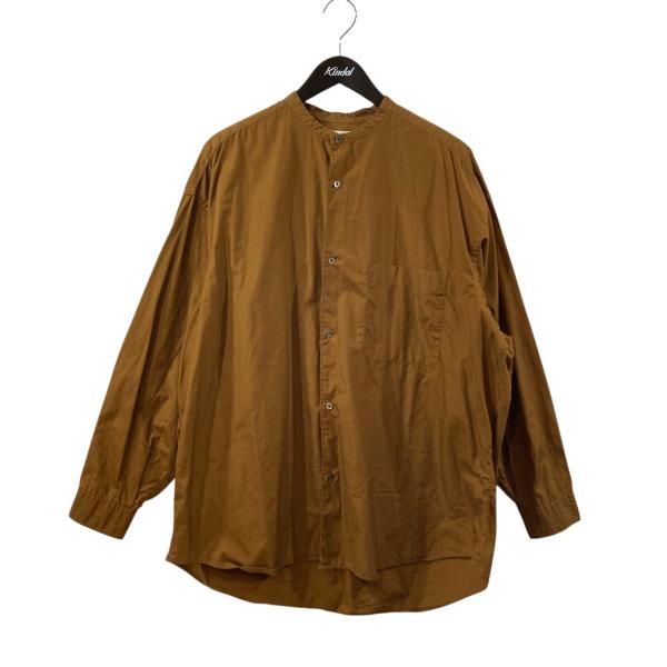 グラフペーパー GraphpaperBROAD OVERSIZED L S BAND COLLAR SHIRT バンドカラーシャツ GM211-50111B【ランク】「中古品・比較的綺麗な商品」【詳細説明】グラフペーパーのBROAD OVE...
