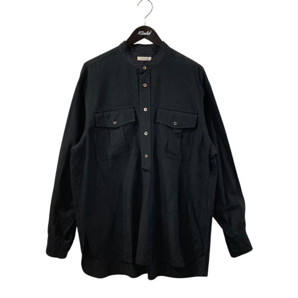 カームレンス CALMLENCESILK BROAD CLOTH BAND COLLAR PULLOVER SHIRT バンドカラーシャツ SHIRT017【ランク】「中古品・比較的綺麗な商品」【詳細説明】カームレンスのSILK BROAD...