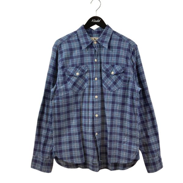 ワイス ニューヨーク WYTHE NEW YORKCTN LNN PLAID WORKSHIRT ワークチェックシャツ 111-11-4470【ランク】「中古品・比較的綺麗な商品」【詳細説明】ワイス ニューヨークのCTN LNN PLAID...