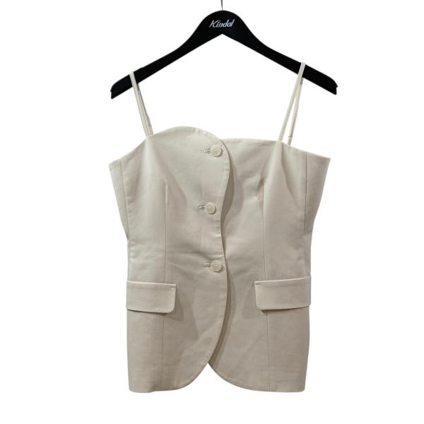 ルシェルブルー LE CIEL BLEUWave Front Bustier ビスチェ 26S63412【ランク】「中古品・比較的綺麗な商品」【詳細説明】ルシェルブルーのWave Front Bustier ビスチェ 26S63412です。...