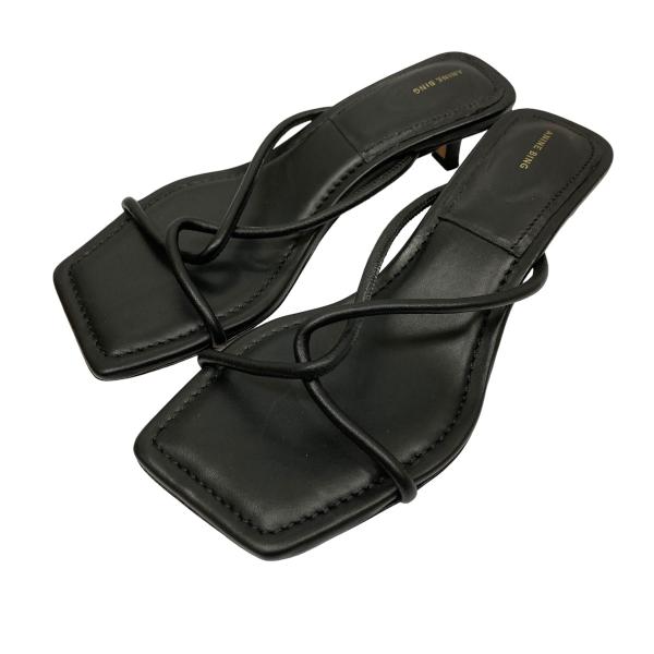 アニン・ビン ANINE BINGサンダル【ランク】「中古品・比較的綺麗な商品」【詳細説明】アニン・ビンのサンダルです。【M/L/U】レディース【表記サイズ】37【詳細サイズ】全高　　　：約5ｃｍソール全長：約24ｃｍ甲の横幅　：約9ｃｍヒ...