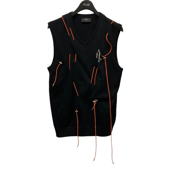 アフターホームワーク AFTERHOMEWORKドローコードニットベスト GKM-10040-A【ランク】「中古品・比較的綺麗な商品」【詳細説明】アフターホームワークのドローコードニットベスト GKM-10040-Aです。【M/L/U】メン...