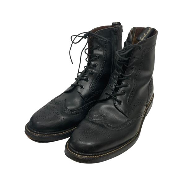 フットザコーチャー foot the coacherサイドジップレースアップブーツ 1312001 9【ランク】「中古品・比較的綺麗な商品」【詳細説明】フットザコーチャーのサイドジップレースアップブーツ 1312001 9です。【M/L/U...