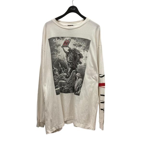 セントマイケル×ヴィーロン SAINT MICHAEL×VLONE22SS NO CAP LS TEE プリント長袖カットソー【ランク】「中古品・比較的綺麗な商品」【詳細説明】セントマイケル×ヴィーロンの22SS NO CAP LS TEE...